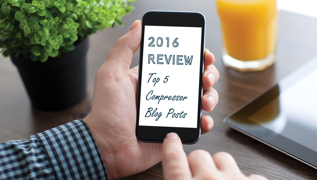 Top 5 compressor blog posts for 2016 - KAESER Know How blog